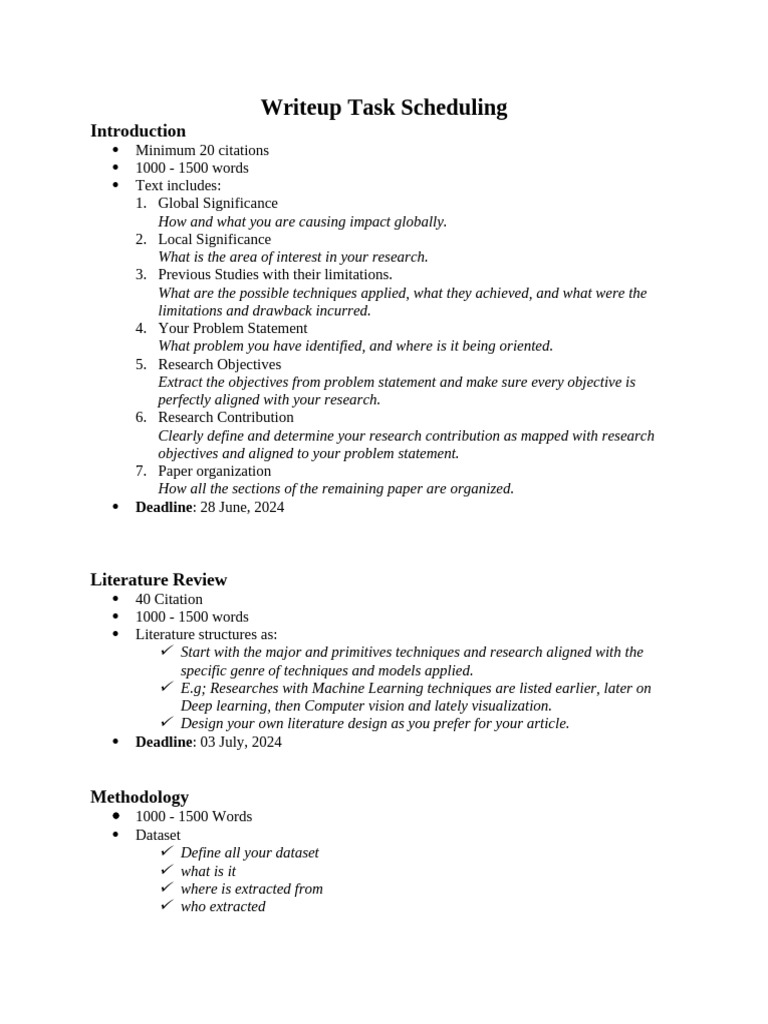 Writeup Task Scheduling | PDF
