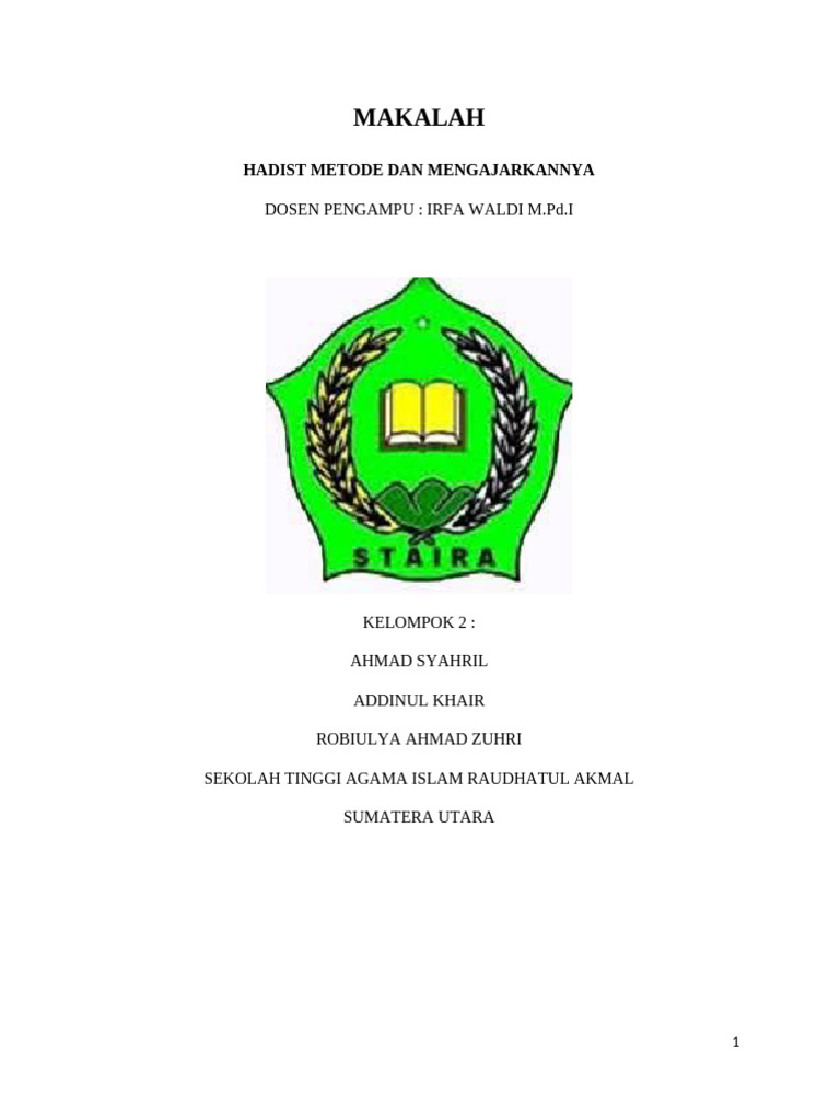 MAKALAH 2 | PDF