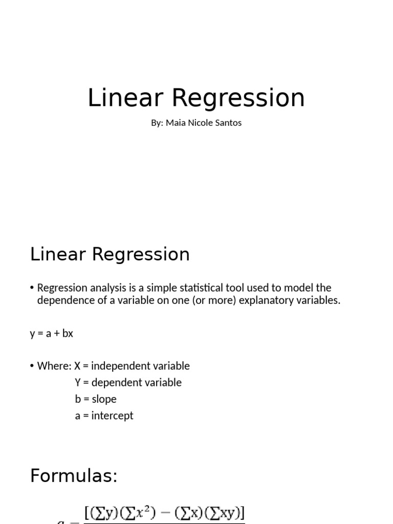 Linear Regression | PDF