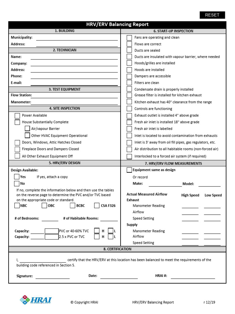 HRVERV - Balancing - Report 1219 | PDF