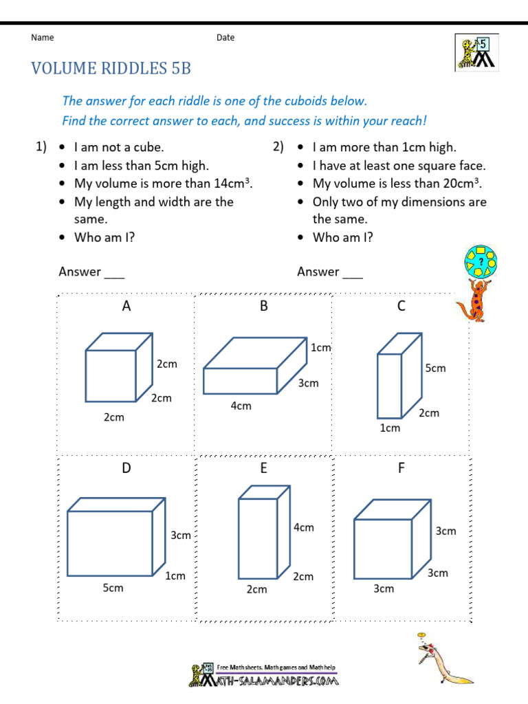 Volume Riddles 5b - Unlocked | PDF