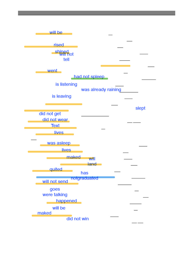 Mixed Tense ! | PDF