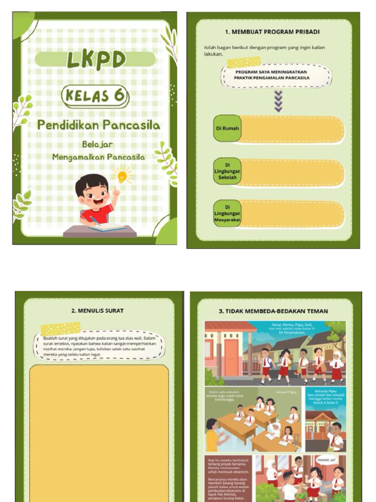 Modul Dan LKPD II PKN BAB II | PDF