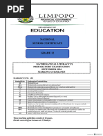 GP Grade 12 - Data Handling Task - English | PDF | Tourism | South Africa