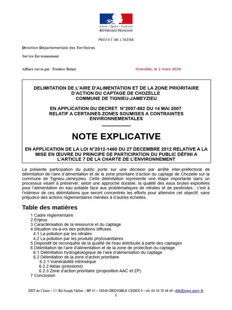 2 Note Explicative Chozelle | PDF