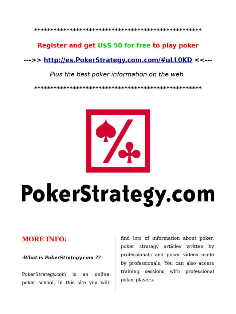 Harrington On Hold'em - Volume I - Strategic Play (Dan Harrington) | PDF