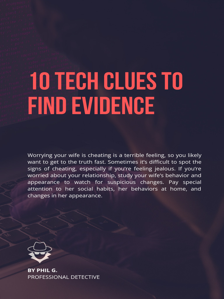 10 Tech Clues To Find Evidence 1 11 | PDF