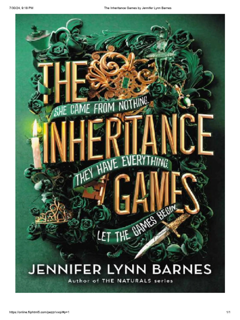 The Inheritance Games by Jennifer Lynn Barnes | PDF