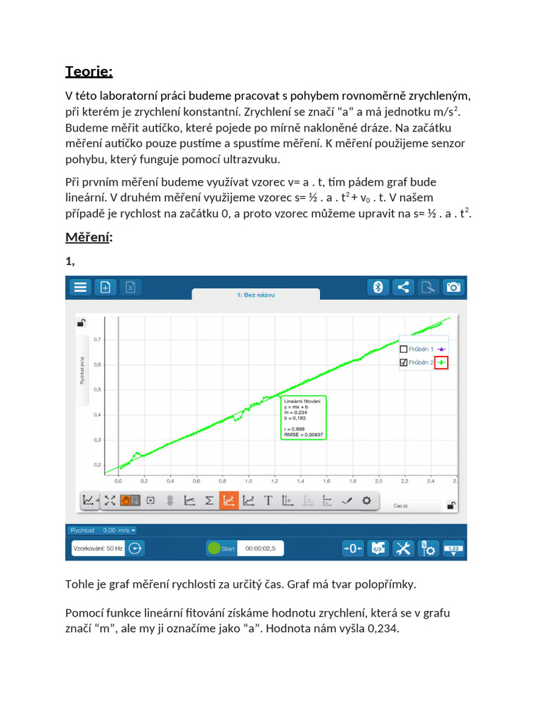 Laboratorní Práce - Fyzika | PDF