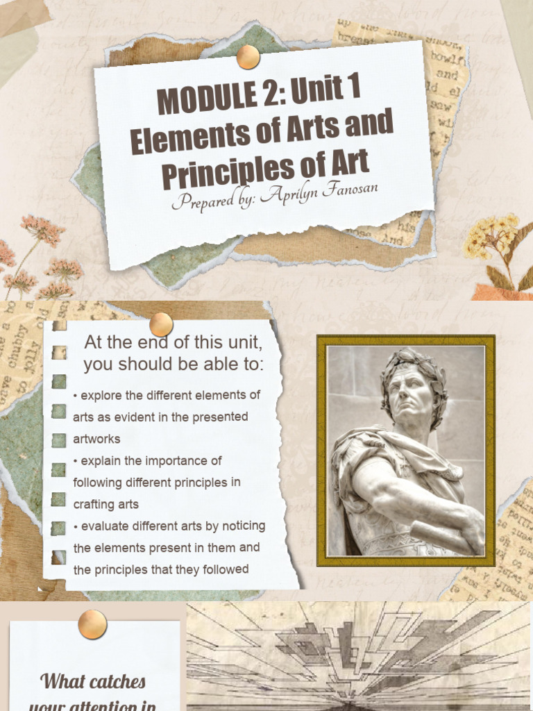 Module 2 Unit 1 - Elements and Principles of Art | PDF