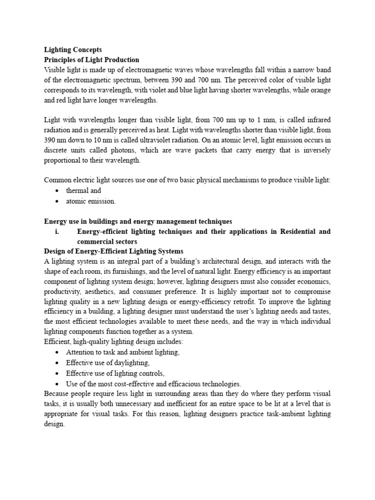 Energy-Efficient Lighting Design Guide | PDF | Compact Fluorescent Lamp | Home & Garden