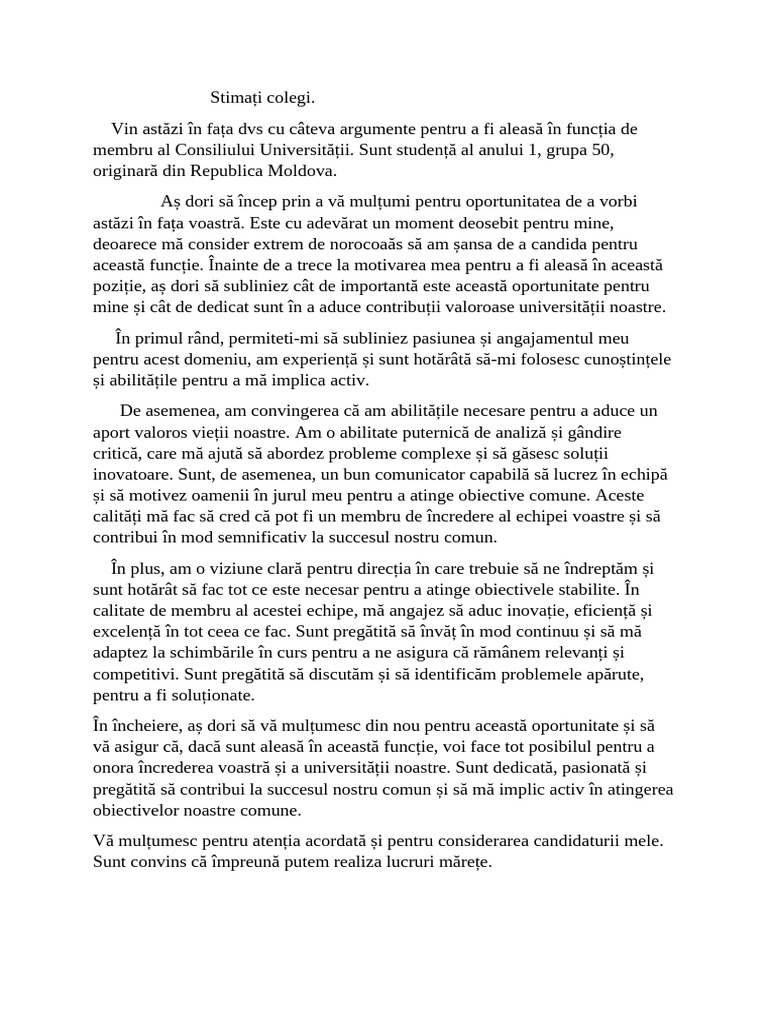 Discurs | PDF