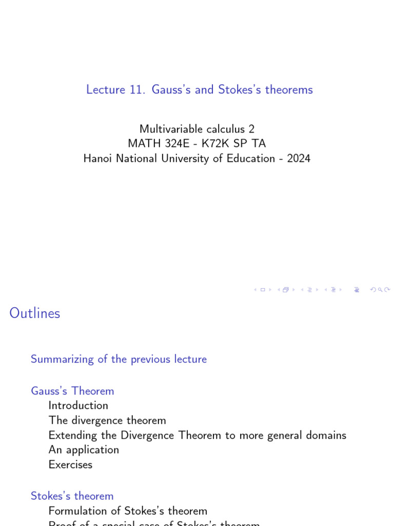 Lect. 11 Presentation | PDF