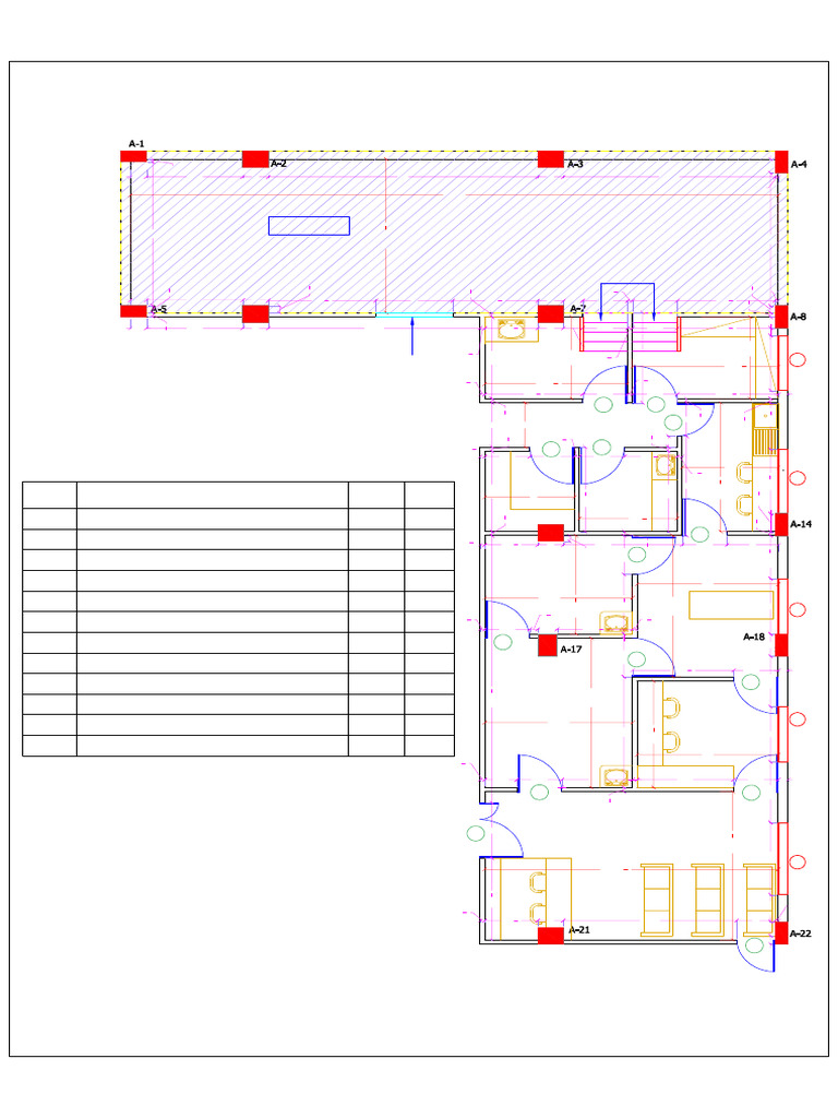 Blood Bank Layout for Darshan Hospital | PDF