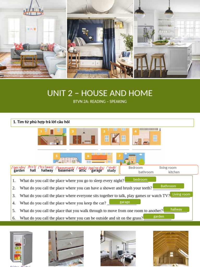 Unit 2a - House | PDF