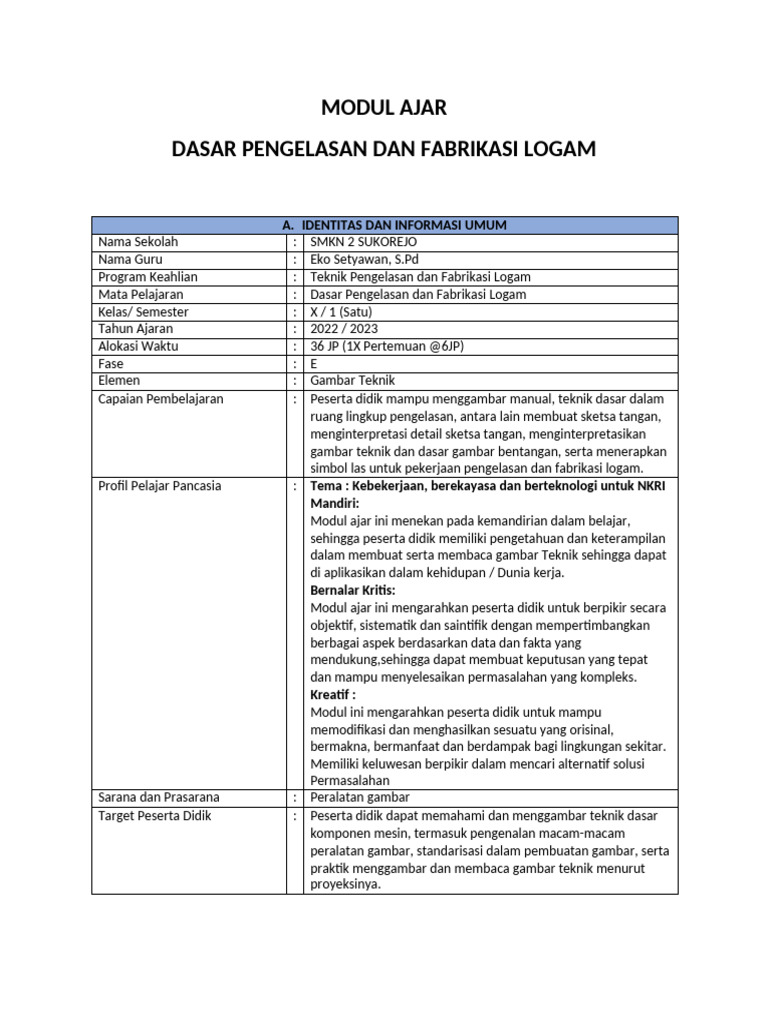 Modul Gambar | PDF