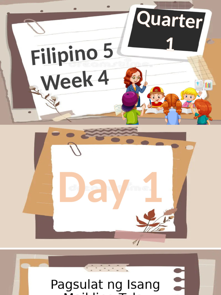 Fil5 q1w4 Melc | PDF