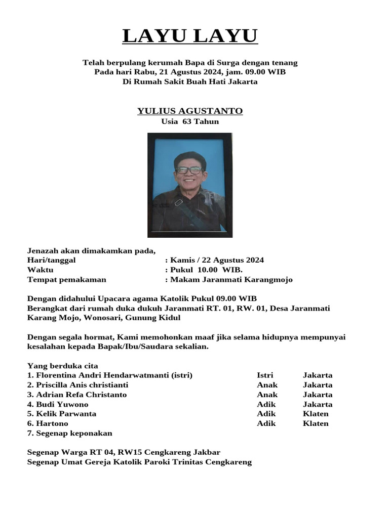 LAYU LAYU Pade Tanto | PDF