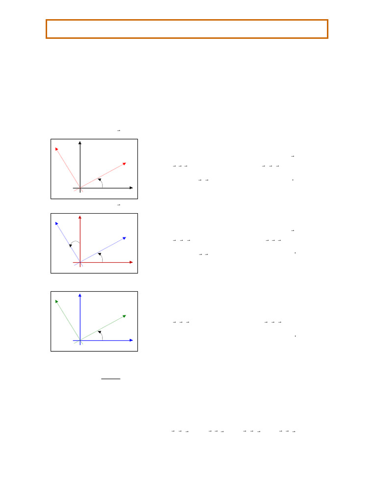 Dérivée Vectorielle - TD1 Correction | PDF