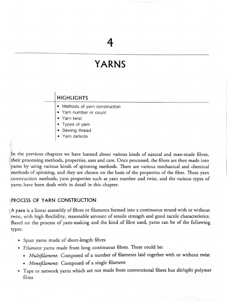 Yarn | PDF
