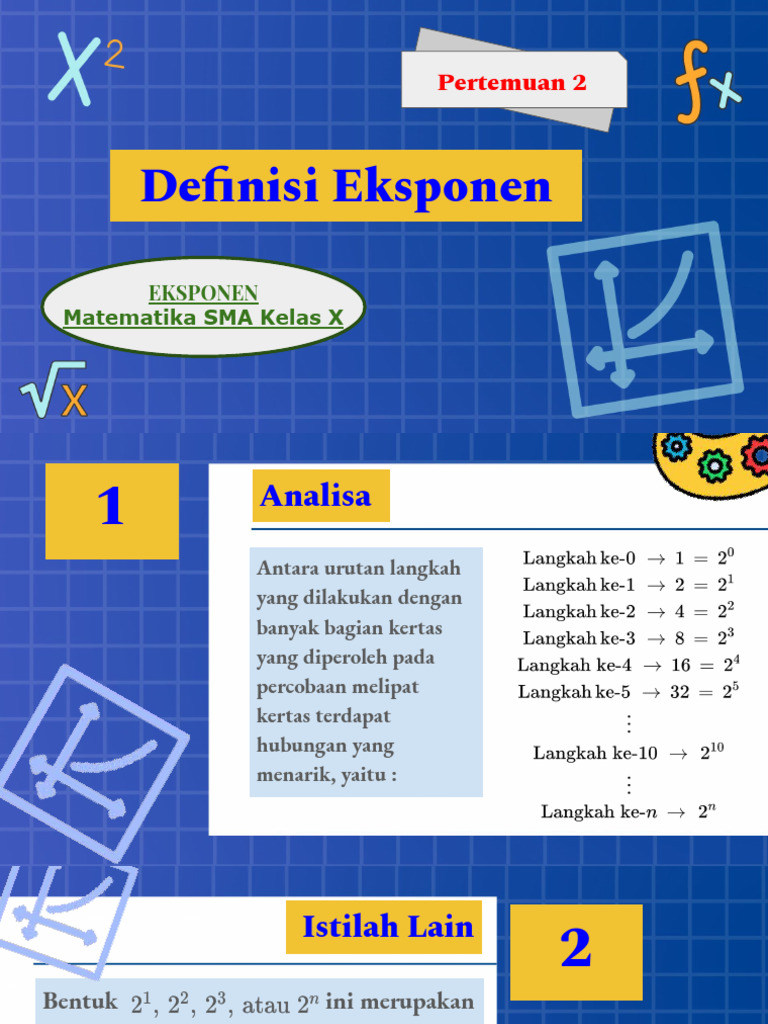 Materi 2 - Definisi Eksponen | PDF