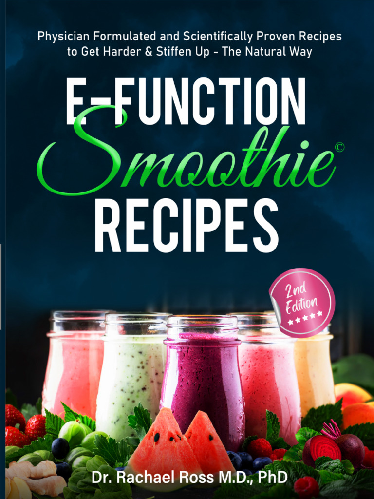E Function Smoothie Recipes 2nd Edition | PDF | Omega 3 Fatty Acid ...