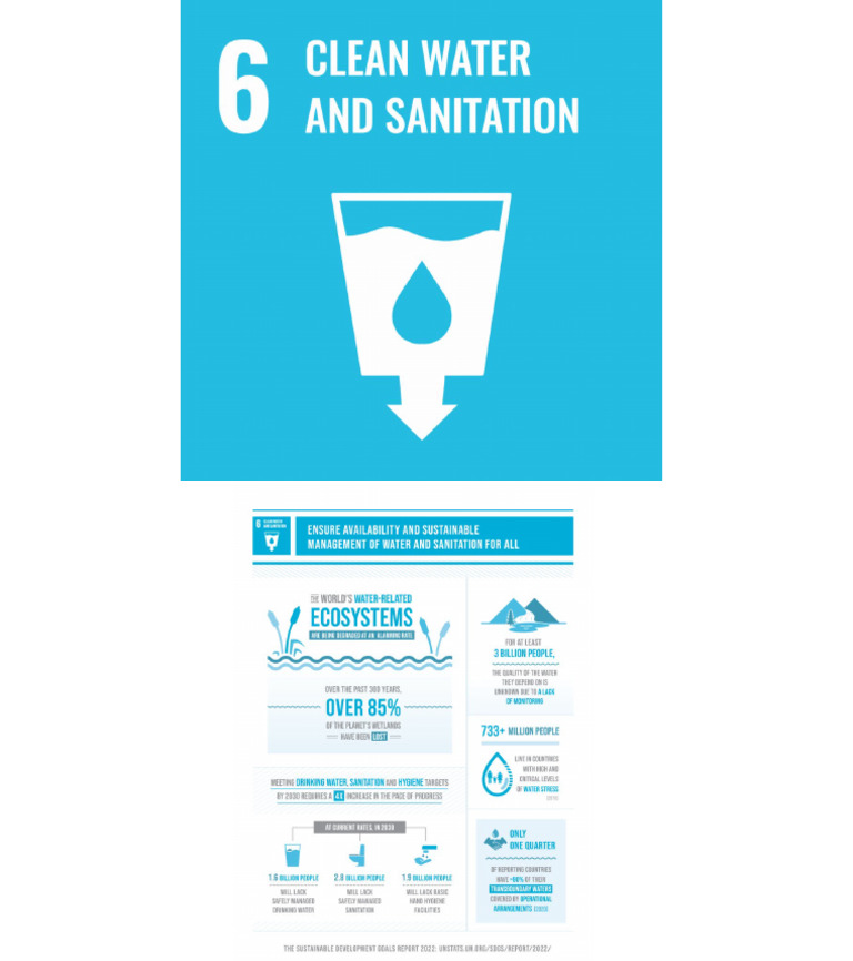 SDG 6 Clean Water and Sanitation | PDF