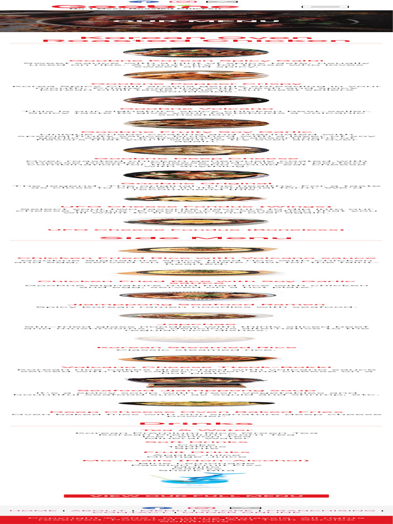 Menu - Goobne Malaysia | PDF