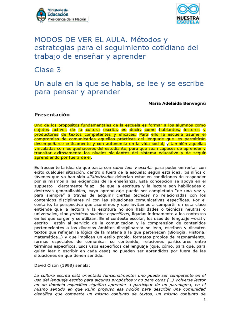 MVA Clase3 2016 | PDF | Aprendizaje | Conocimiento