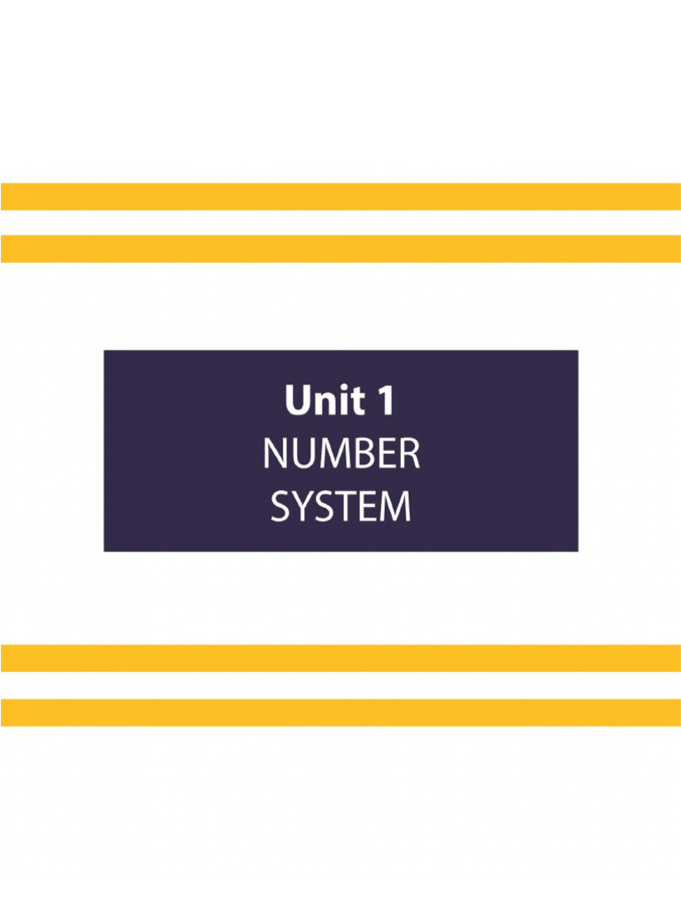 Number System | PDF