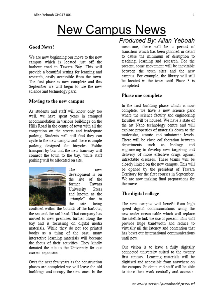 News Printout | PDF