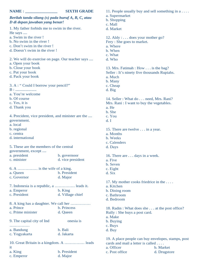 UTS SMT 2 - 001 | PDF