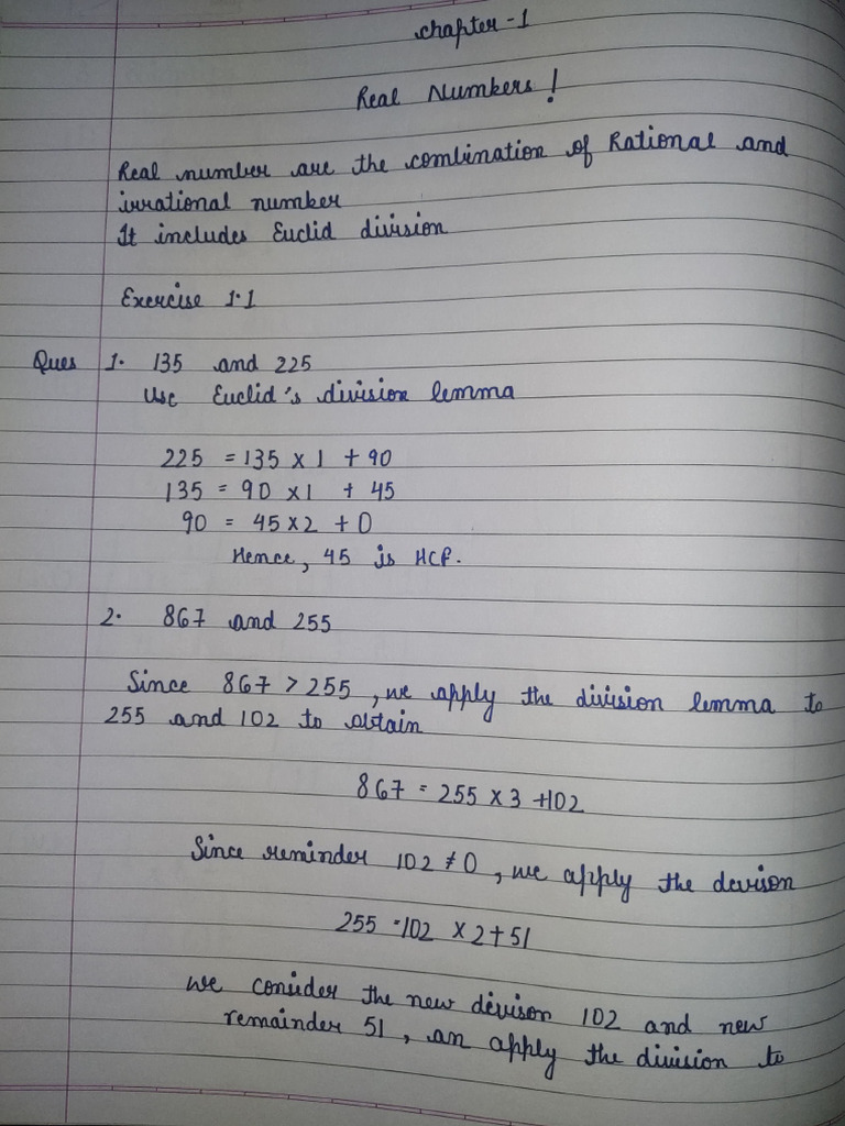 Maths Notebook and Assignment .Smridh Kalra .10-D | PDF