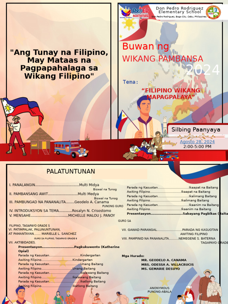 Buwan NG Wika 2024 | PDF
