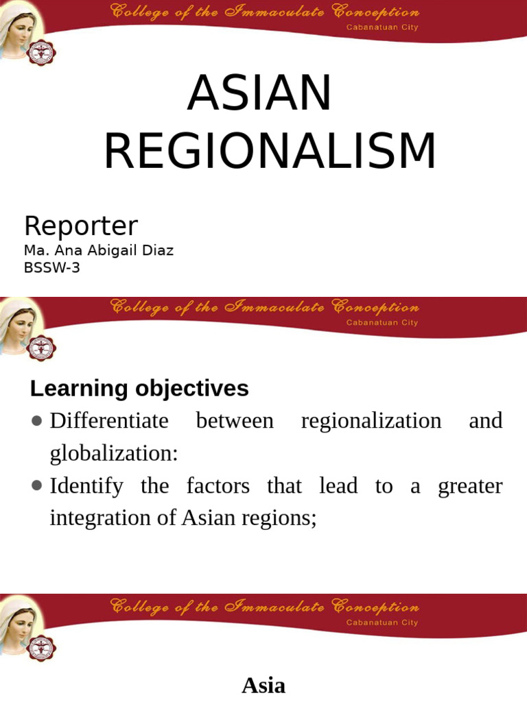 Asian Regionalism | PDF