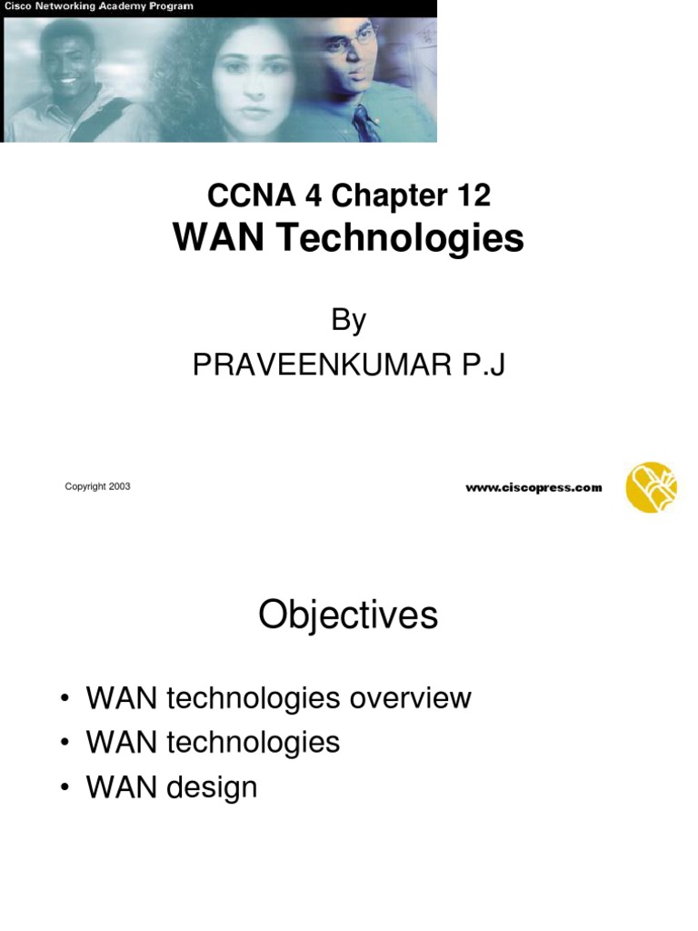WAN Technologies: CCNA 4 Chapter 12 | PDF | Wide Area Network | Asynchronous Transfer Mode