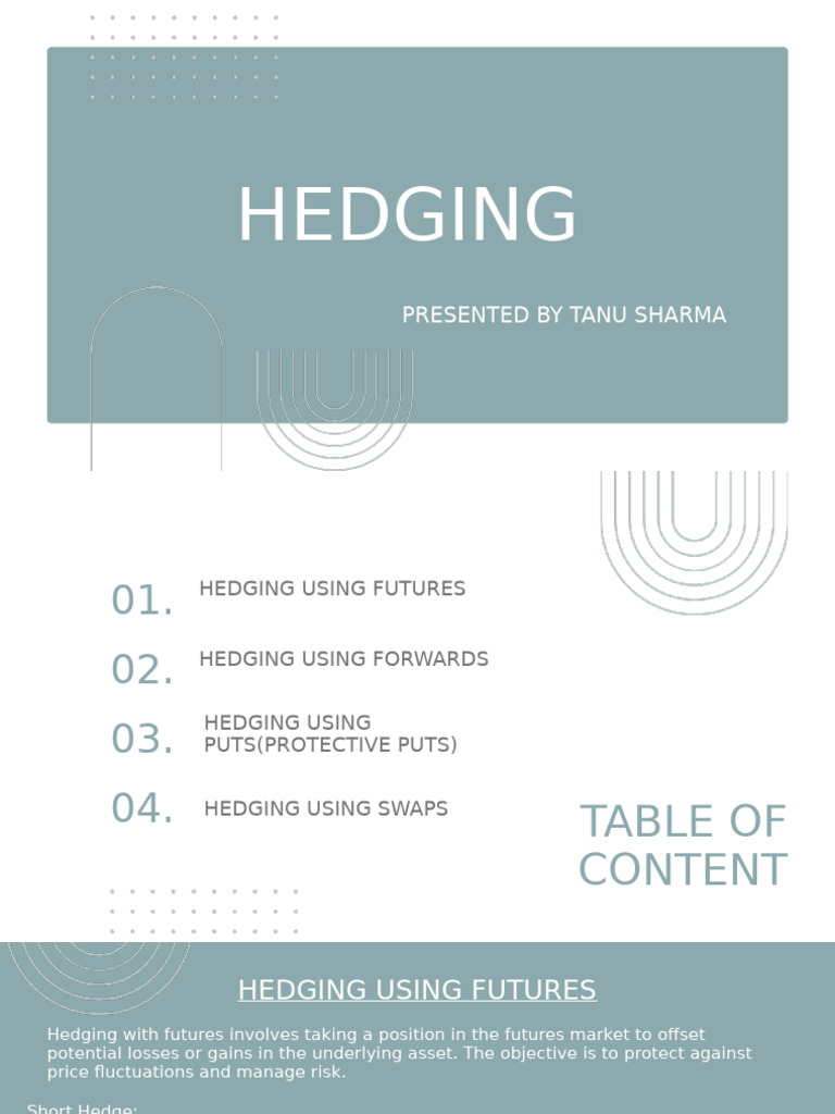 Hedging | PDF