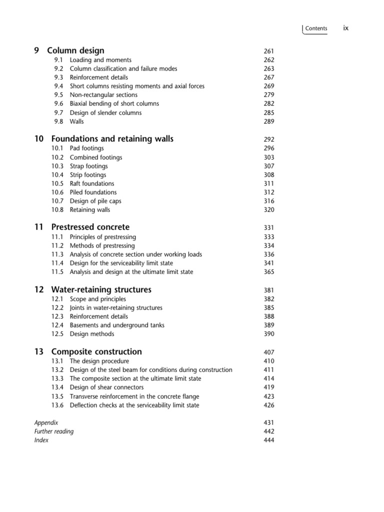 Pages From Reinforced Concrete Design To Eurocode 2 by W. H. Mosley, R ...