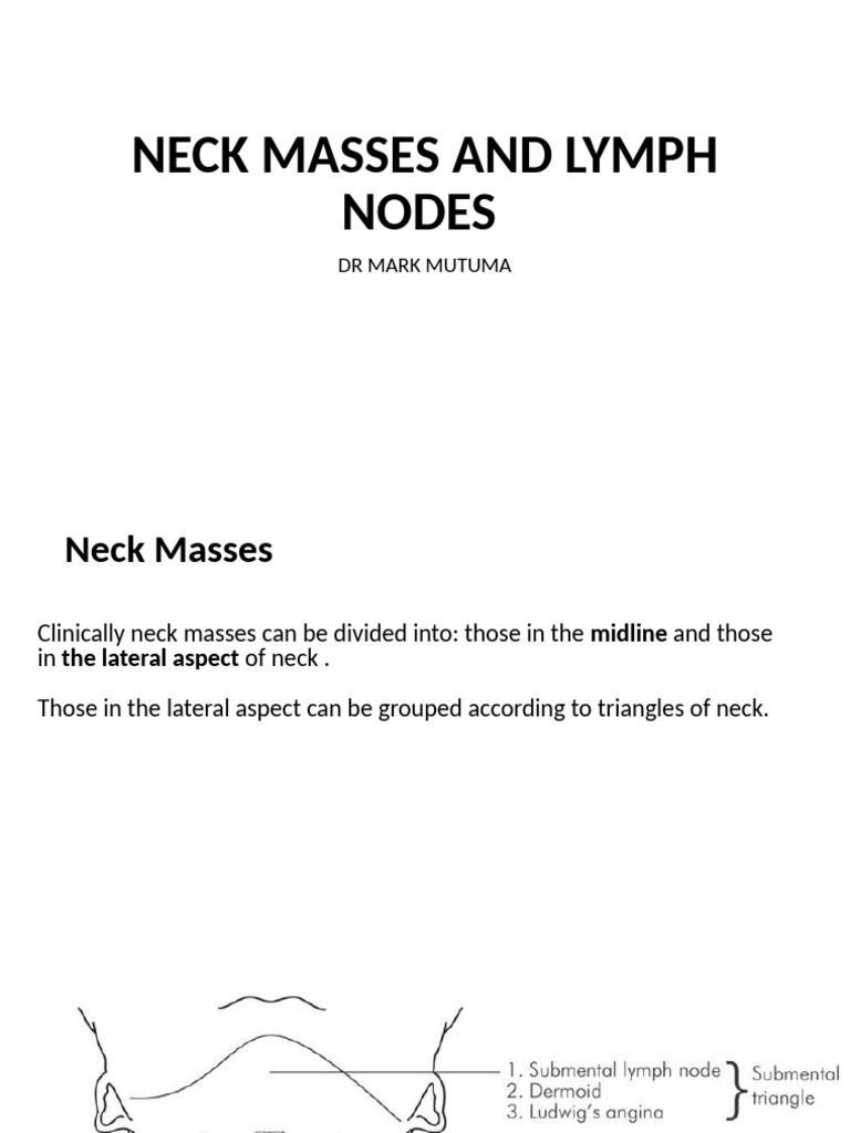 Neck Masses 1 | PDF