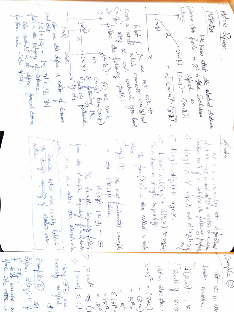 Analysis Notes 2 | PDF
