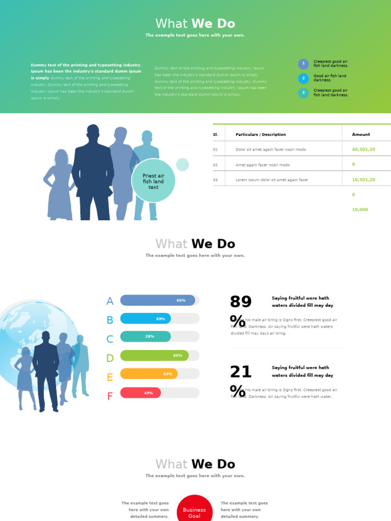What We Do | PDF