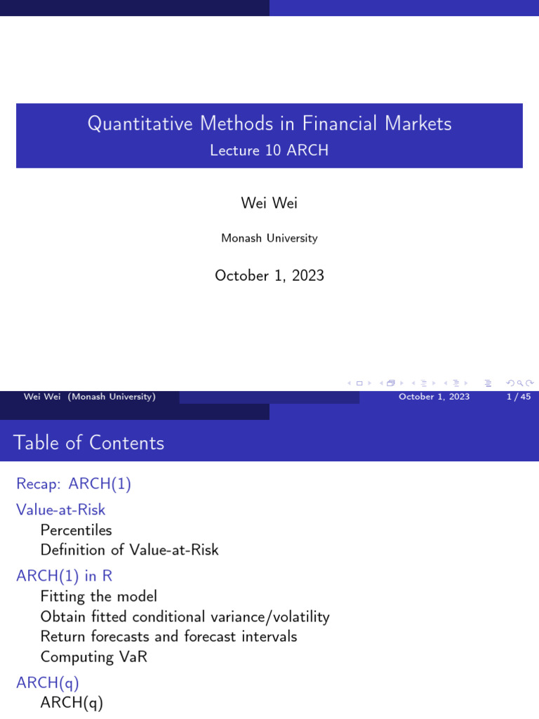 Lecture 10 | PDF