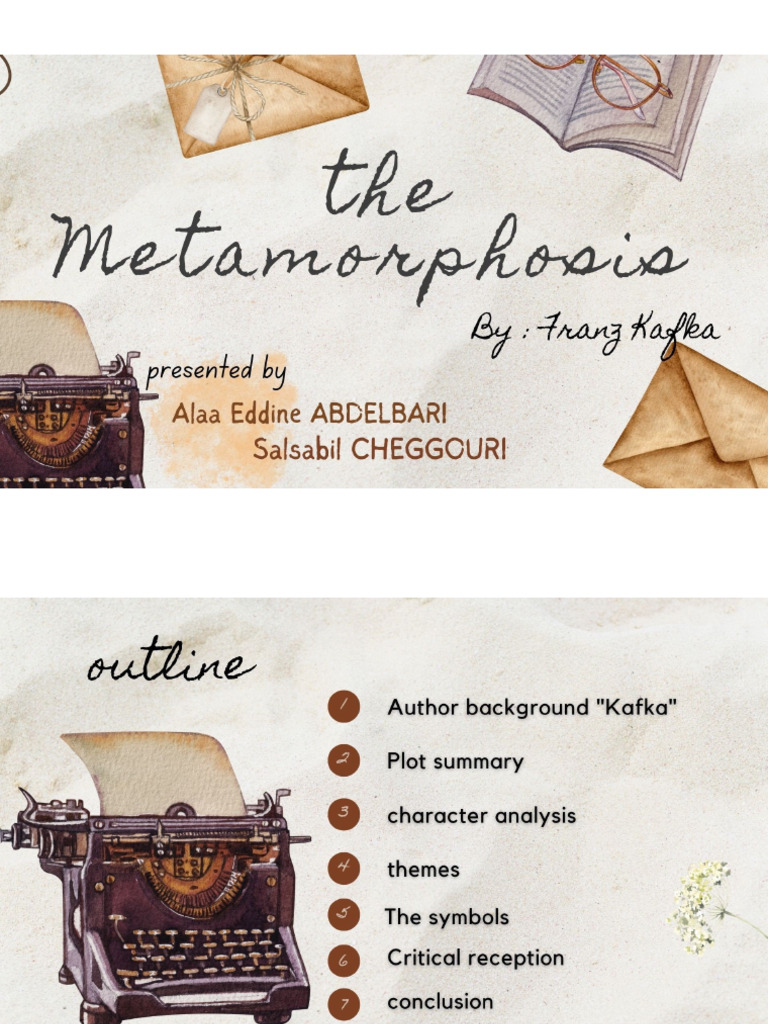 The Metamorphosis Presentation PDF | PDF