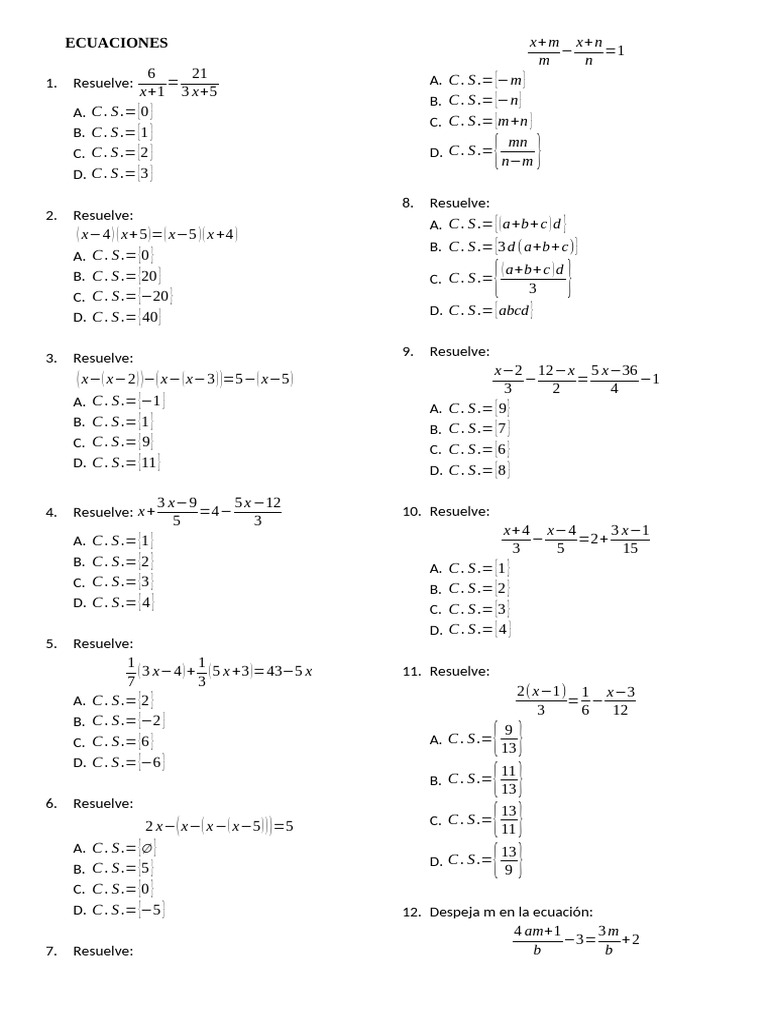 Álgebra Material Final 2 | PDF