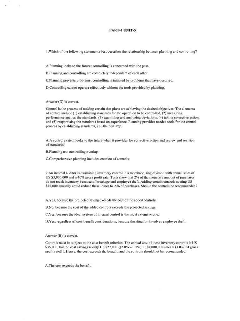 CIA - Part 1 - U5 | PDF