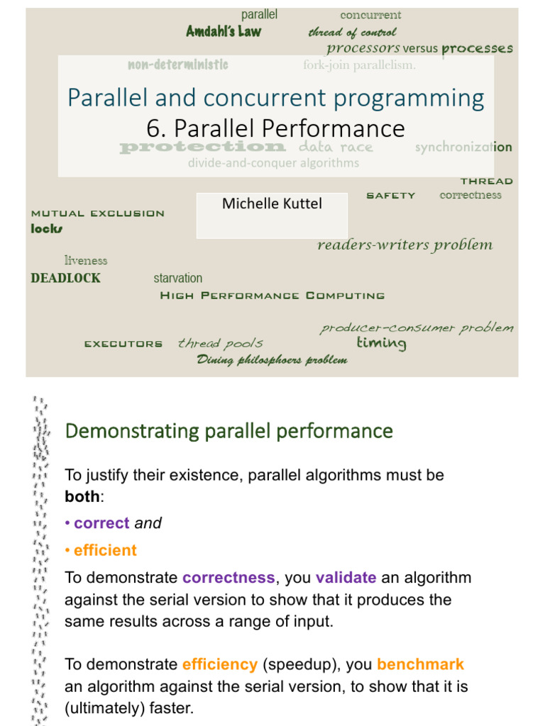 PCP 2024 6 ParallelPerformance | PDF