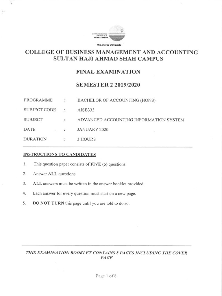 Aisb333 202001 | PDF