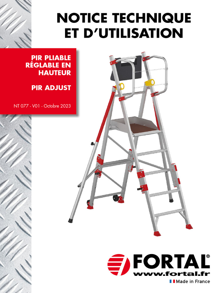 NT-077-V01-Notice-technique-PIR-ADJUST-FR | PDF