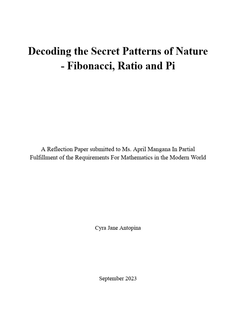 Reflection Paper | PDF