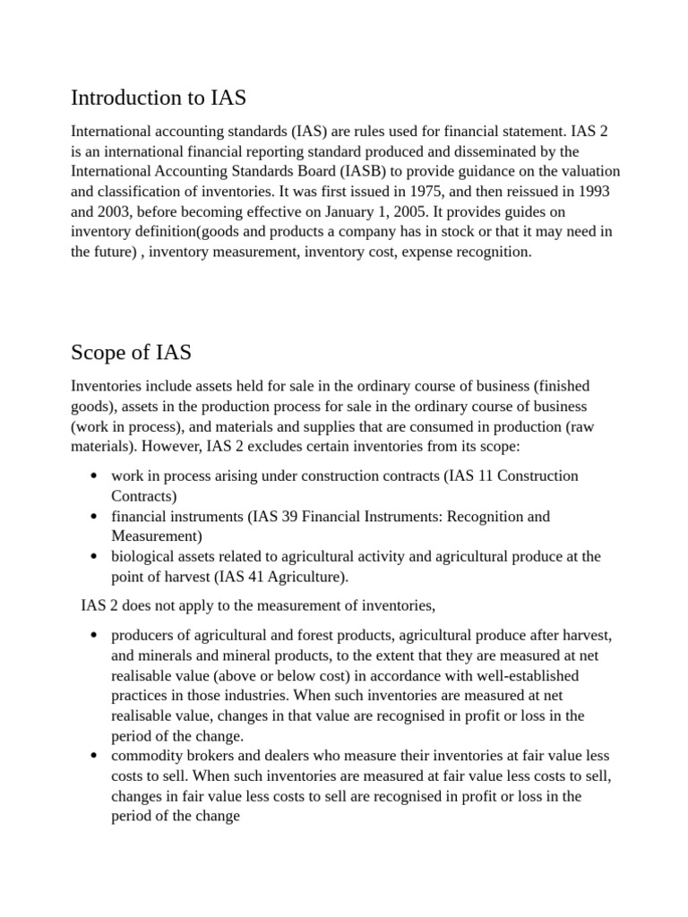 Introduction To IAS | PDF